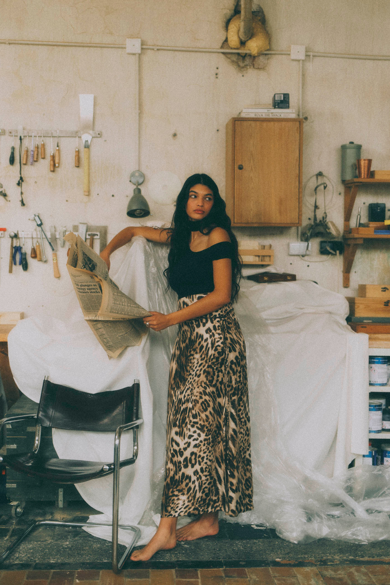 Reputation Skirt Leopard | Undress Code USD